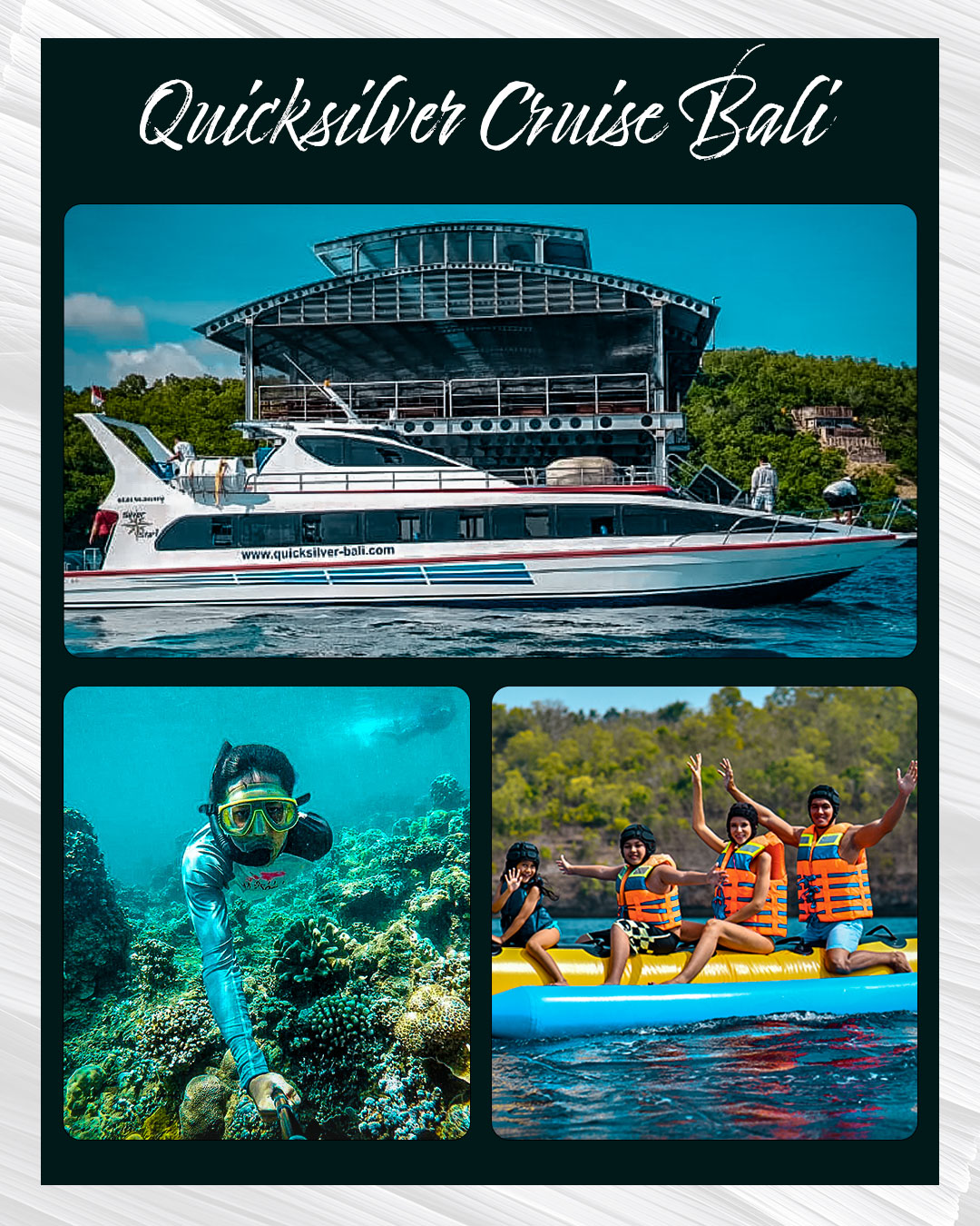 Quicksilver Cruise Bali｜데이크루즈 퀵실버 - 발리로｜ 발리여행의 시작과 끝! 발리 자유여행 전문 발리로